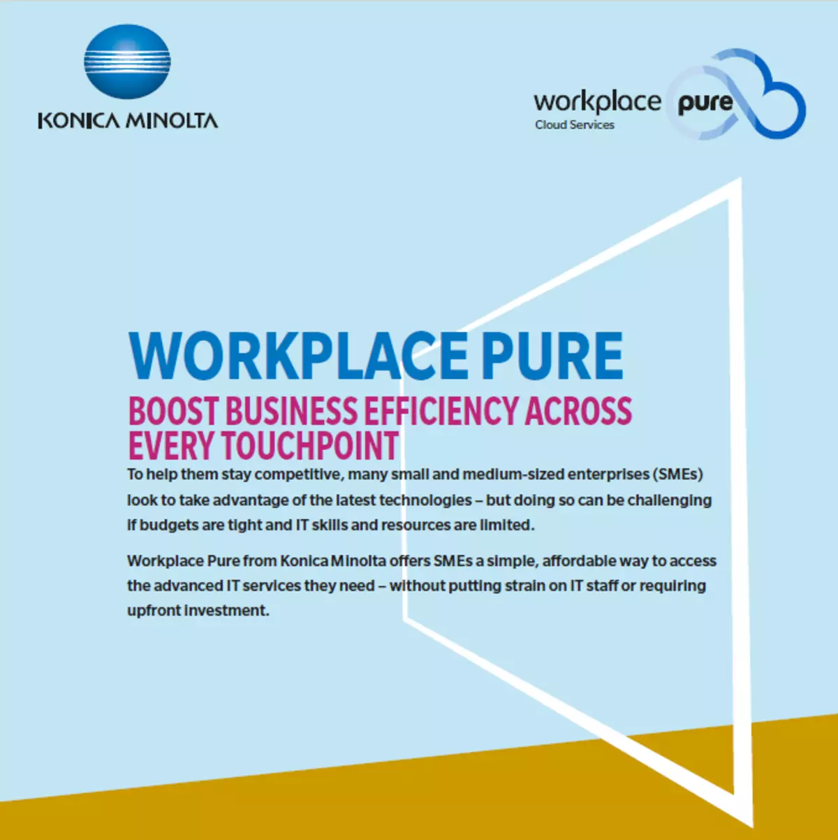 Free infographic - Boost business efficiency | KONICA MINOLTA