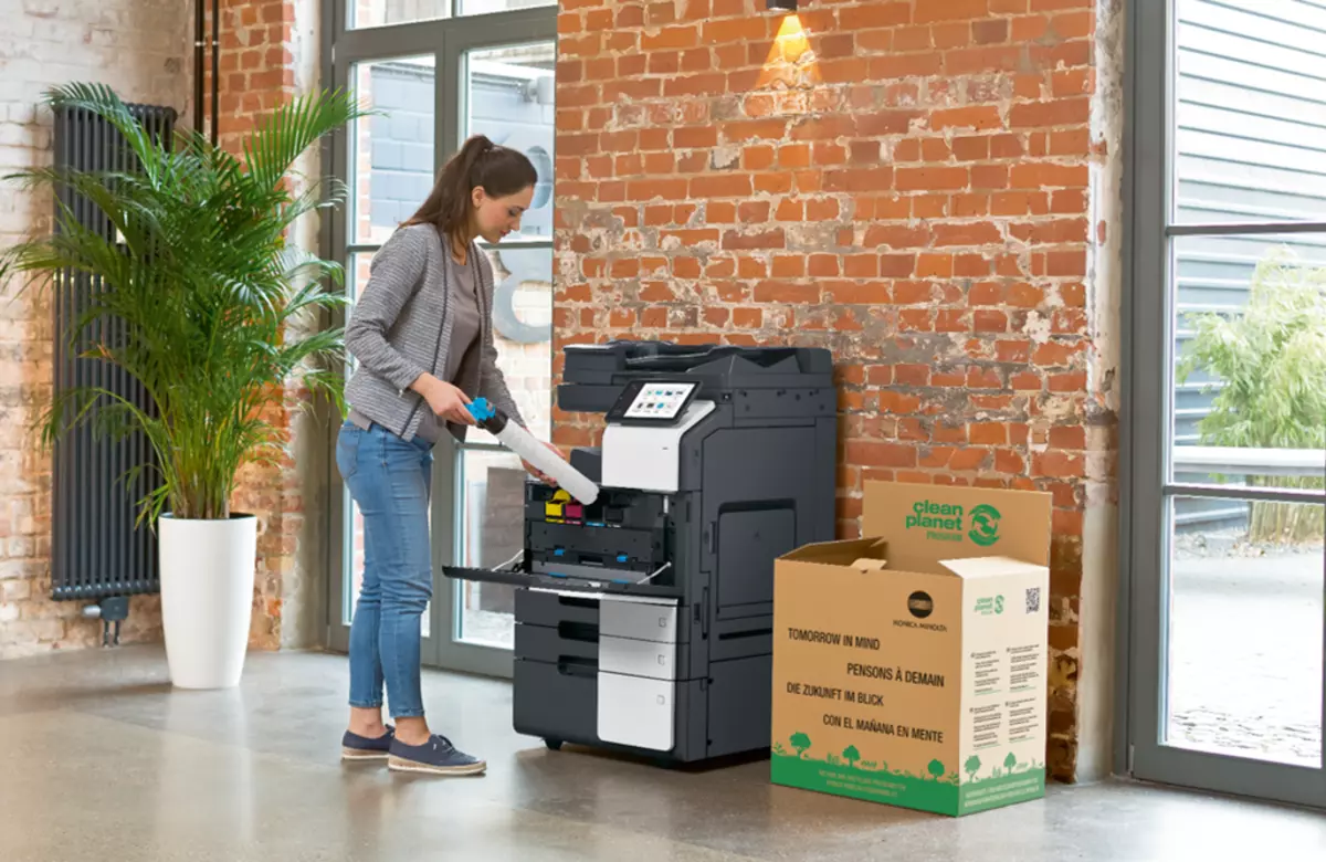 Clean Planet Program -kierrätyspalvelu | KONICA MINOLTA