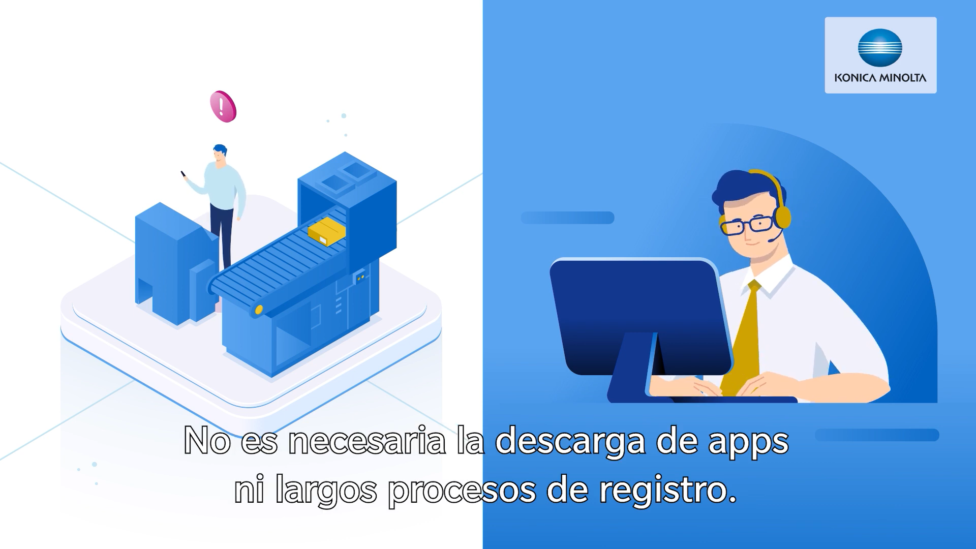 Soporte remoto: la ayuda en una emergencia | KONICA MINOLTA