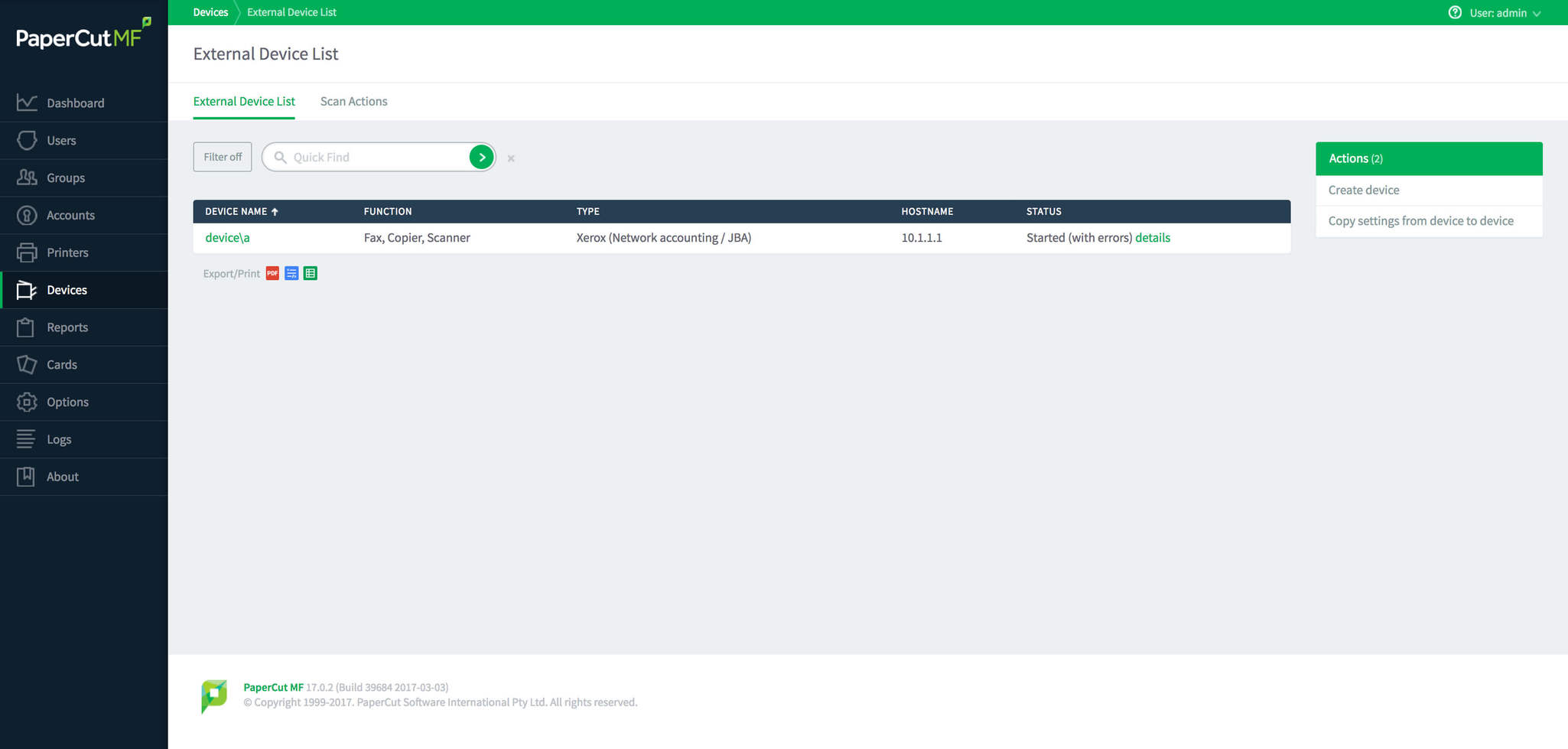 Papercut MF | KONICA MINOLTA