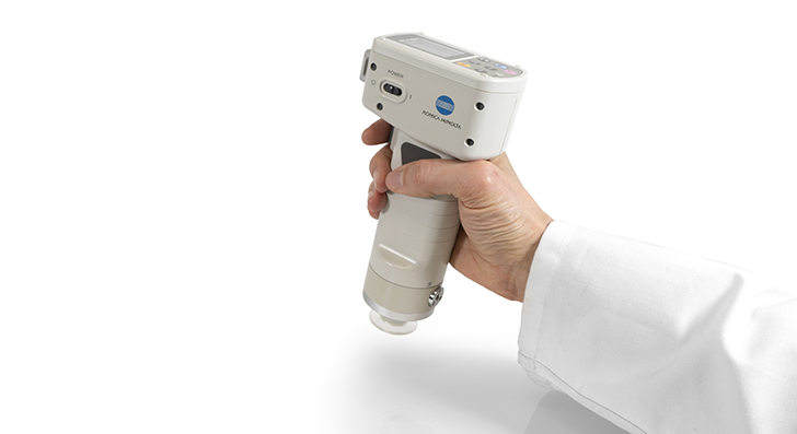 Portable colorimeter CR-400 and CR-410 for quality control | KONICA MINOLTA