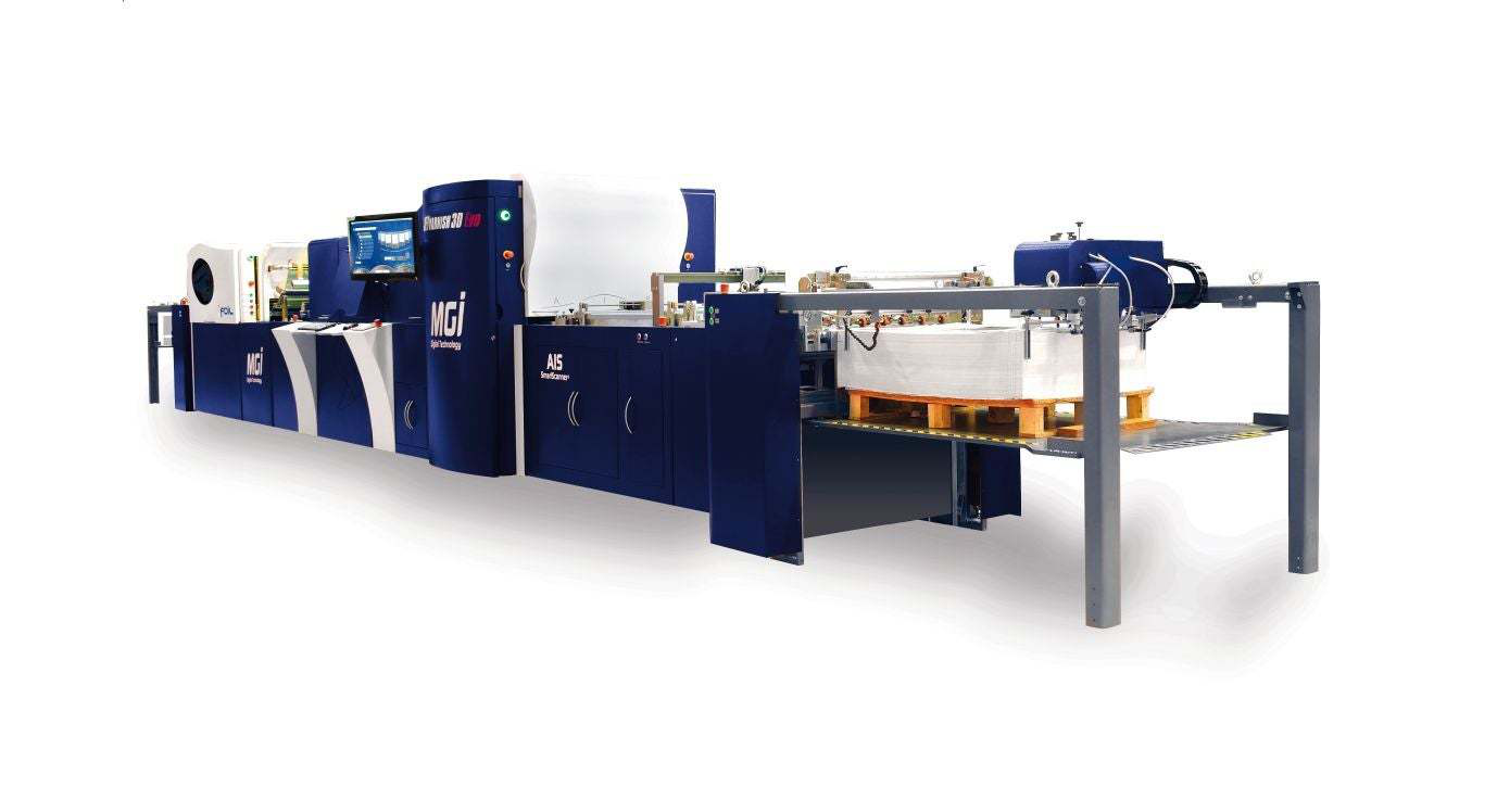 MGI JETvarnish 3D Evolution Printer | KONICA MINOLTA