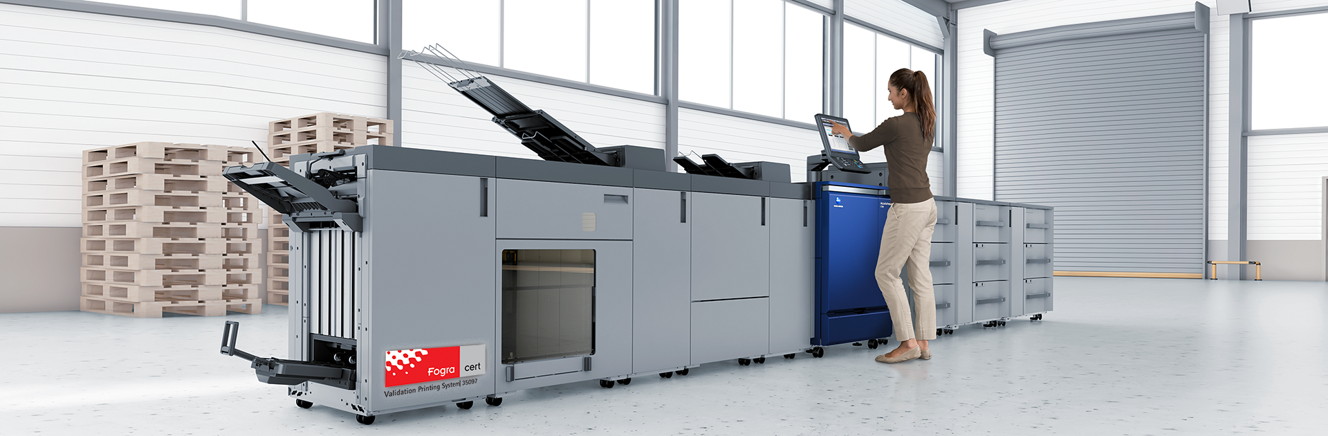 AccurioPress C7100 și C7090 de la Konica Minolta sunt cele mai recente sisteme de tipar digital ...