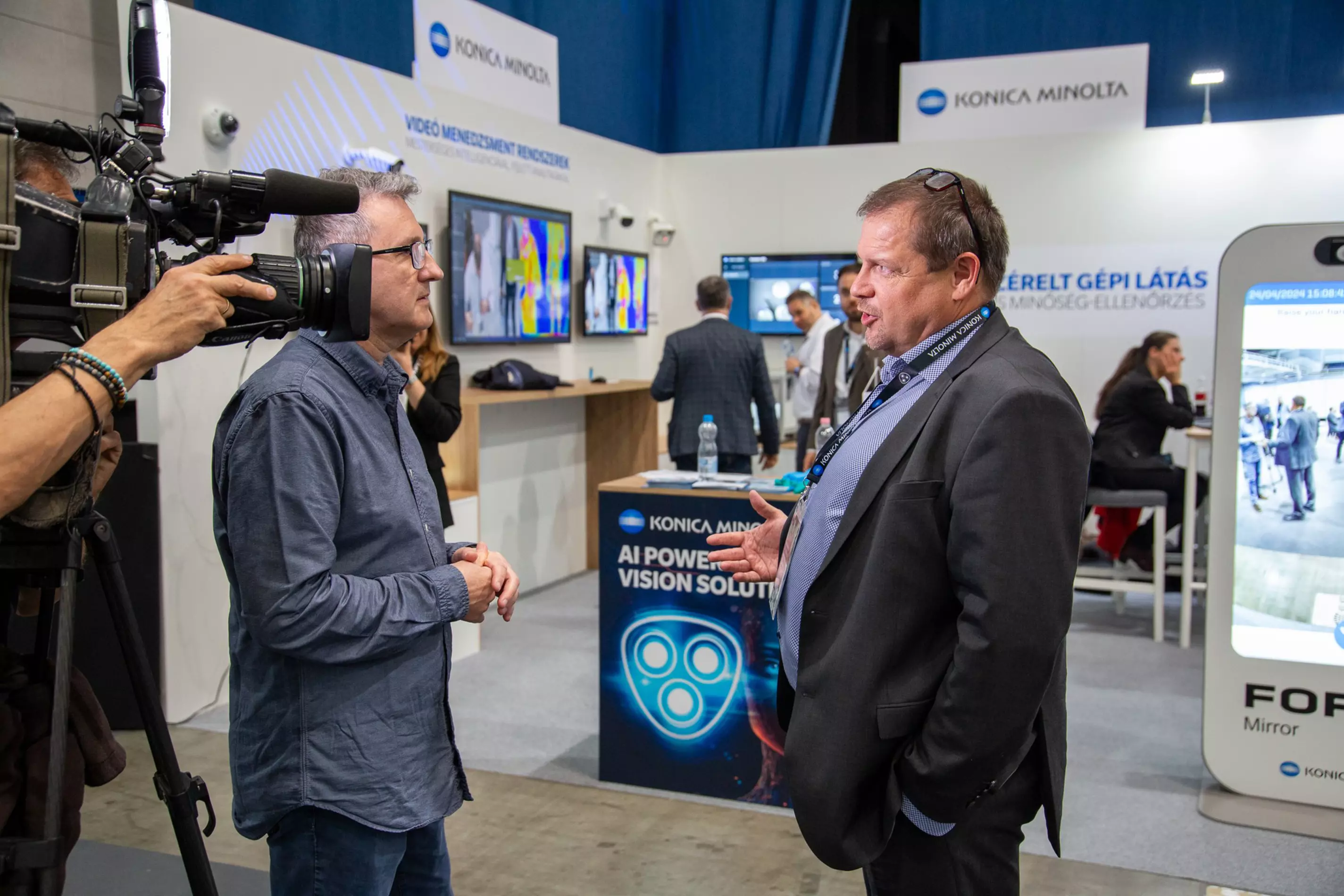 MI vezérelt gépi látás megoldásunkkal és a FORXAI Mirror debütálásával ...