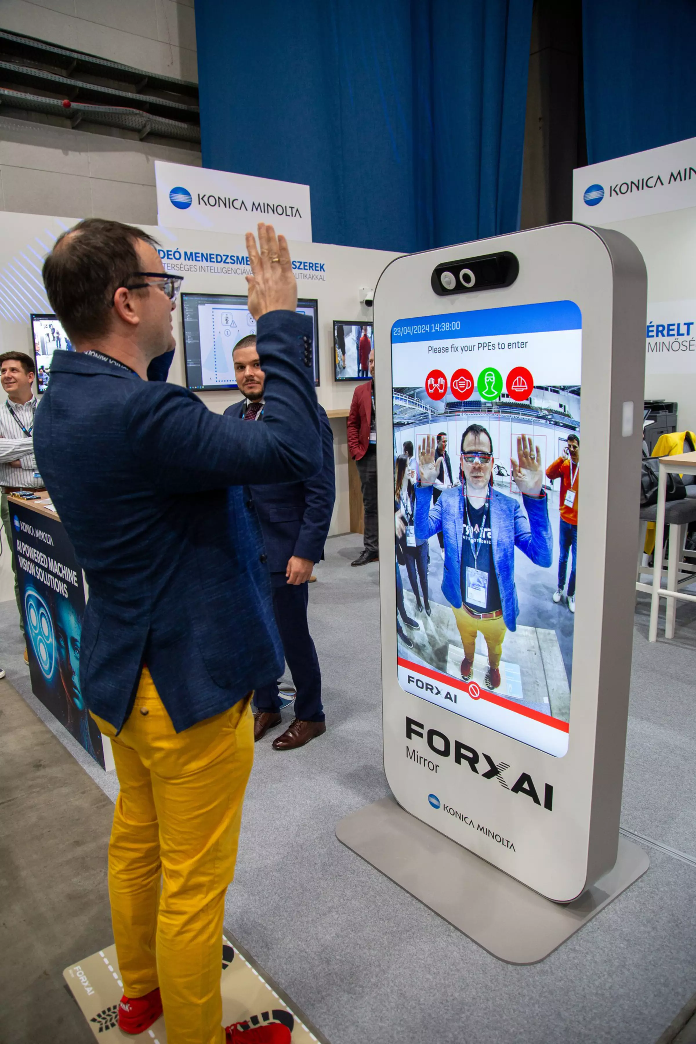 MI vezérelt gépi látás megoldásunkkal és a FORXAI Mirror debütálásával ...